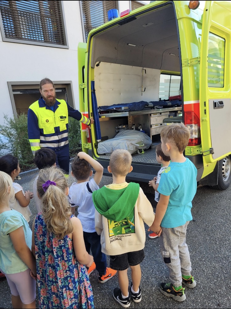 Tatütata, die Feuerwehr war da